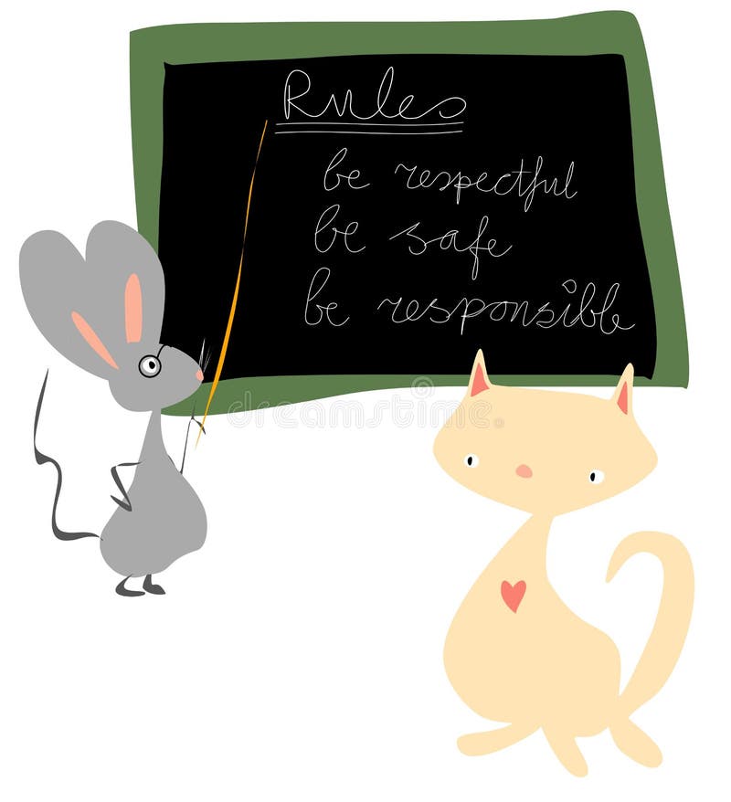 Rules vector illustration stock vector. Illustration of houserules ...