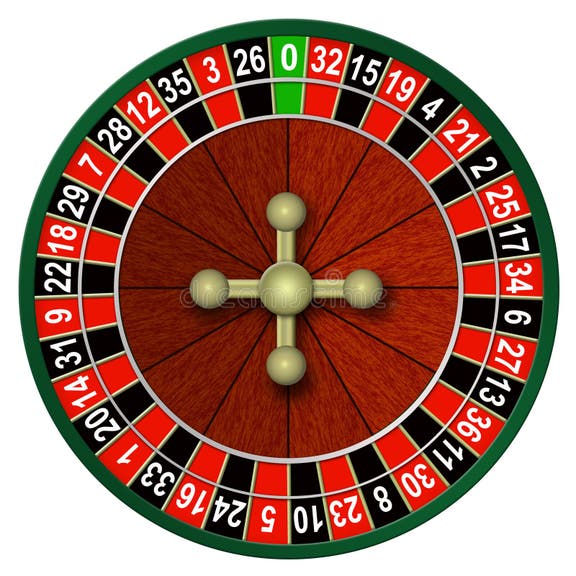 Ruleta stock de ilustración. Ilustración de rojo, virutas - 12070407