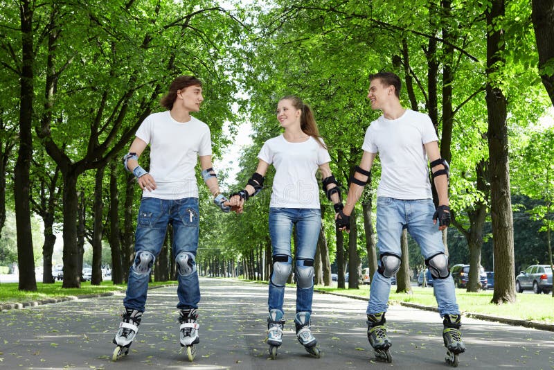 Rullskridskor fotografering för bildbyråer. Bild av ritt - 14978185