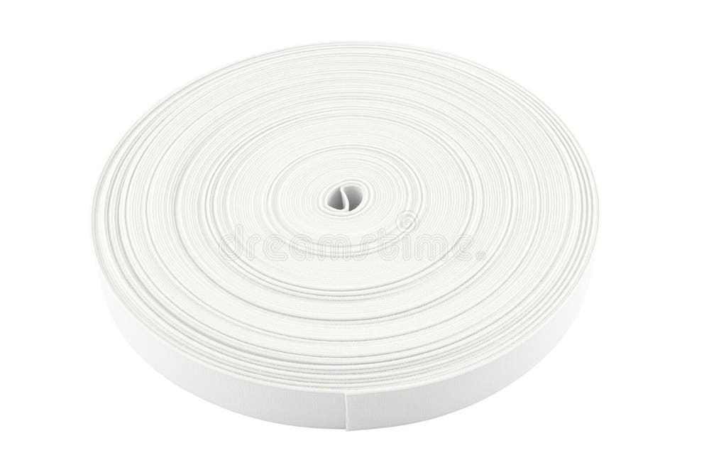 Rotolo elastico bianco fotografia stock. Immagine di nastro - 26311488