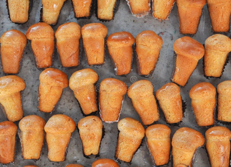 Rum Baba Traditional Backed Food in Naples Stock Image - Image of baba ...