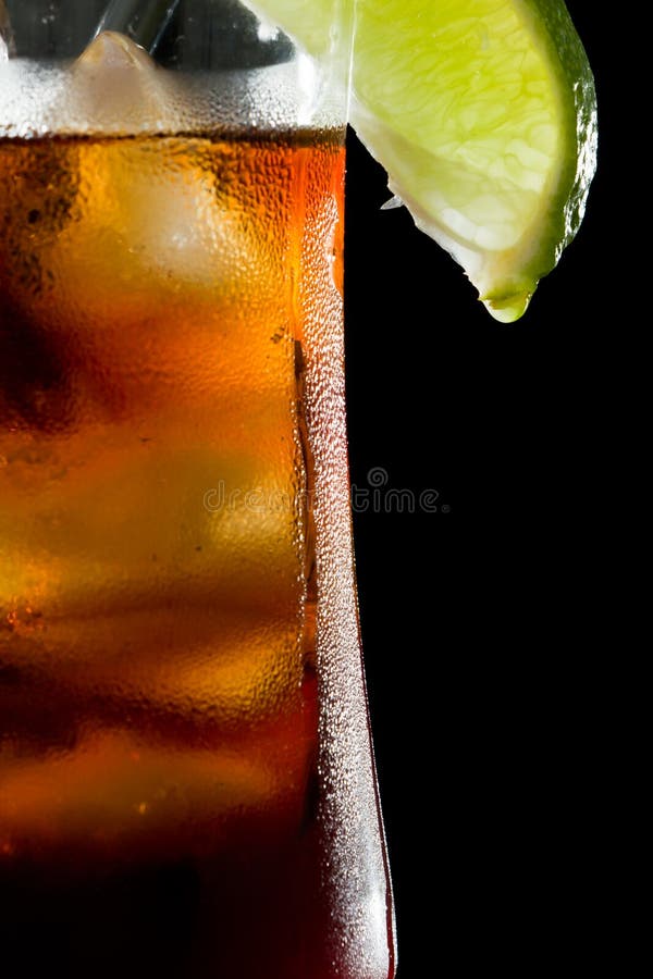Rum and cola stock photo. Image of libre, classic, dark - 32750620