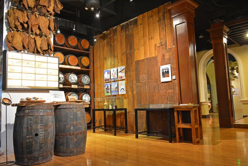 Rum Distillery Process at Chinatown Museum in Manila, Philippines ...