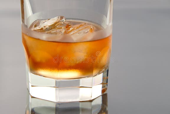 Rum on the Rocks stock image. Image of beverage, spirit - 3334505