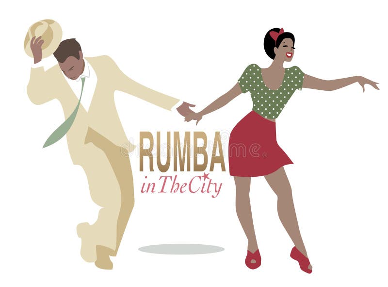 Rumba Ilustraciones Stock, Vectores, Y Clipart – (3,713 Ilustraciones ...