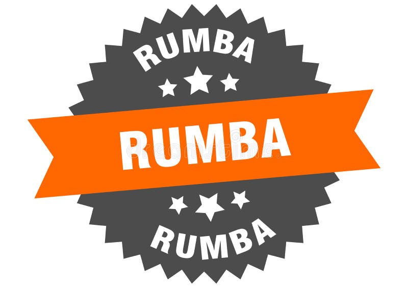 Rumba Sign. Rumba Circular Band Label. Rumba Sticker Stock Vector ...