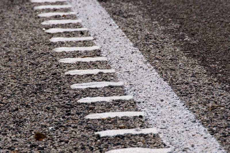 Rumble Strips stock image. Image of highway, footpath - 241689077