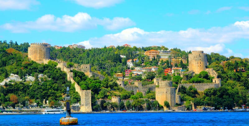 Rumeli Castle stock photo. Image of exterior, bosphorus - 26541040