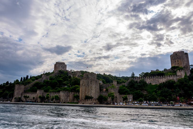 Rumeli Castle in the City of Istanbul Editorial Photography - Image of ...