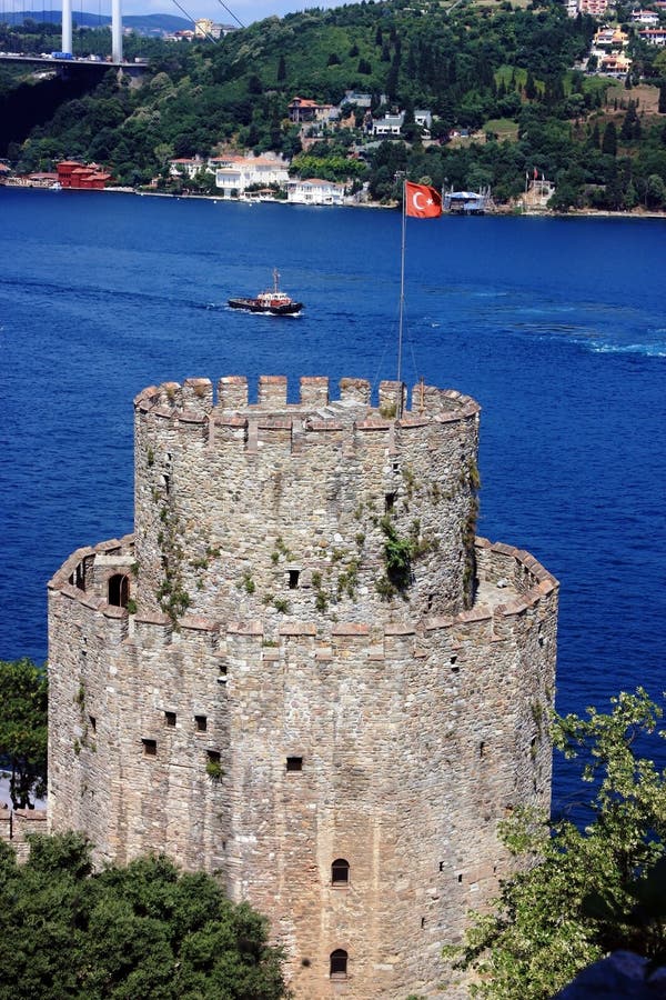 Rumeli Fortress stock image. Image of destination, architecture - 17700233