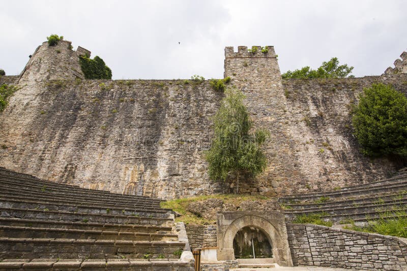 Rumeli fortress stock photo. Image of mosque, shores - 73121096