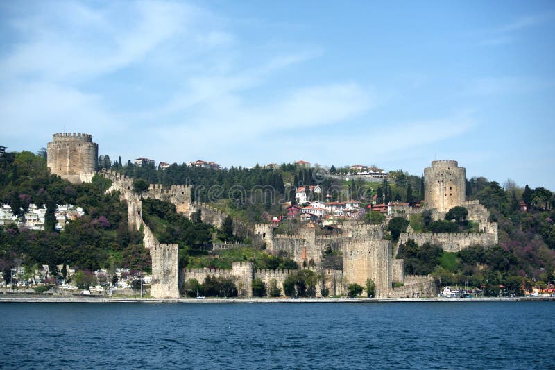 Rumeli Hisari Fortress (Istanbul, Turkey) Stock Image - Image of ...