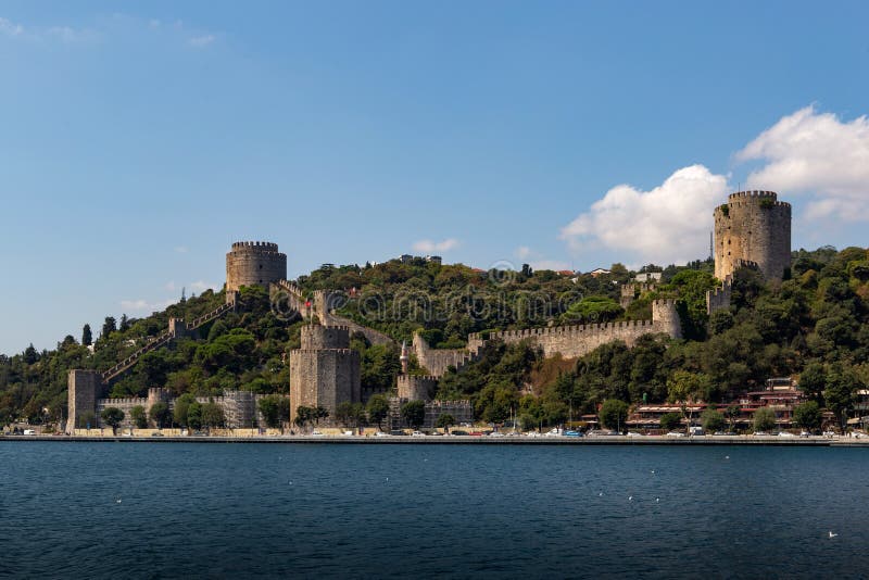 Rumelian Castle Rumeli Hisari. Istanbul, Turkey Stock Image - Image of ...