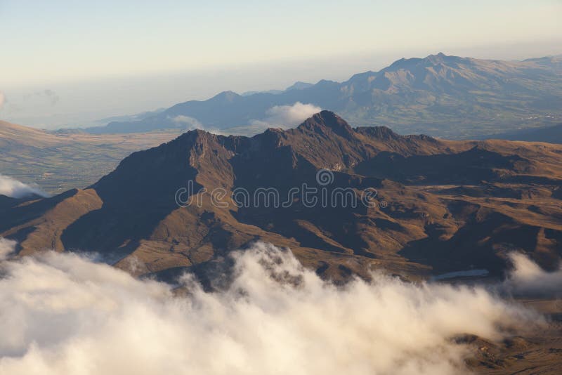 Rumiñahui volcano stock photo. Image of escalada, altitude - 50138826