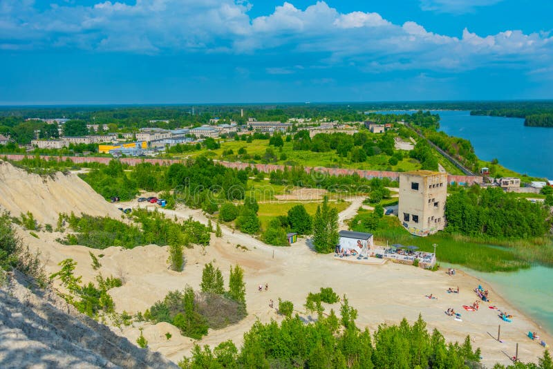 Rummu, Estonia, June 30, 2022: Old Prison at Rummu Quarry in Est ...