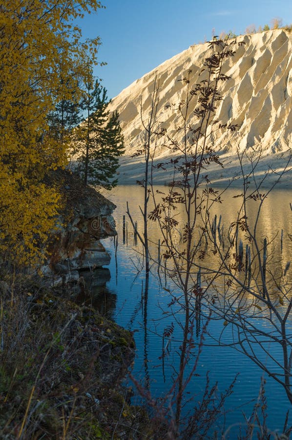Rummu quarry, Estonia stock image. Image of harju, blue - 69011985