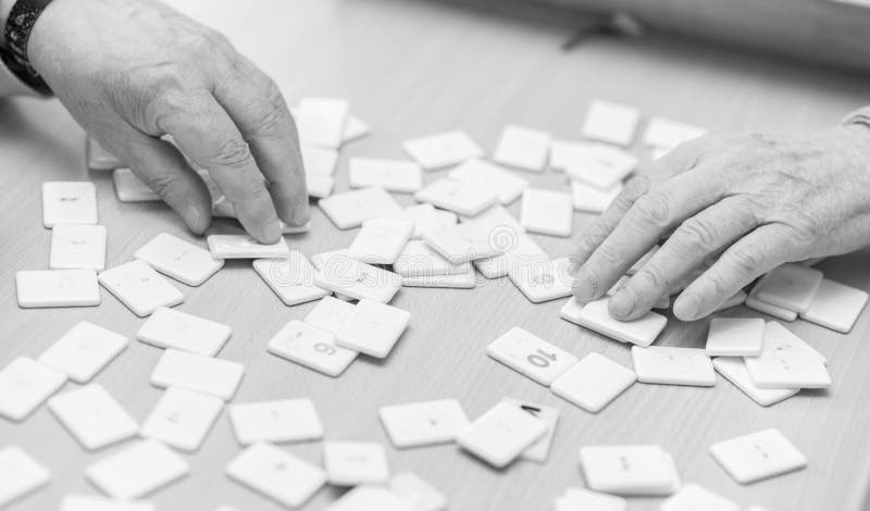 Rummy cube stock photo. Image of retired, leisure, smile - 39191138