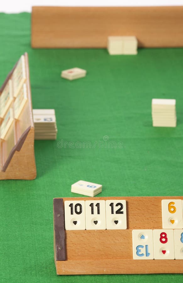 Rummy table stock image. Image of black, strategy, rummy - 18630685
