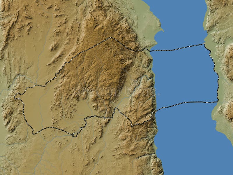 Rumphi, Malawi. Physical. No Legend Stock Image - Image of malawi ...