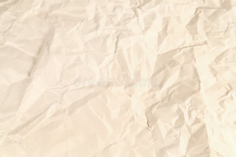 Rumpled paper stock photo. Image of rumpled, brown, paper - 12131862