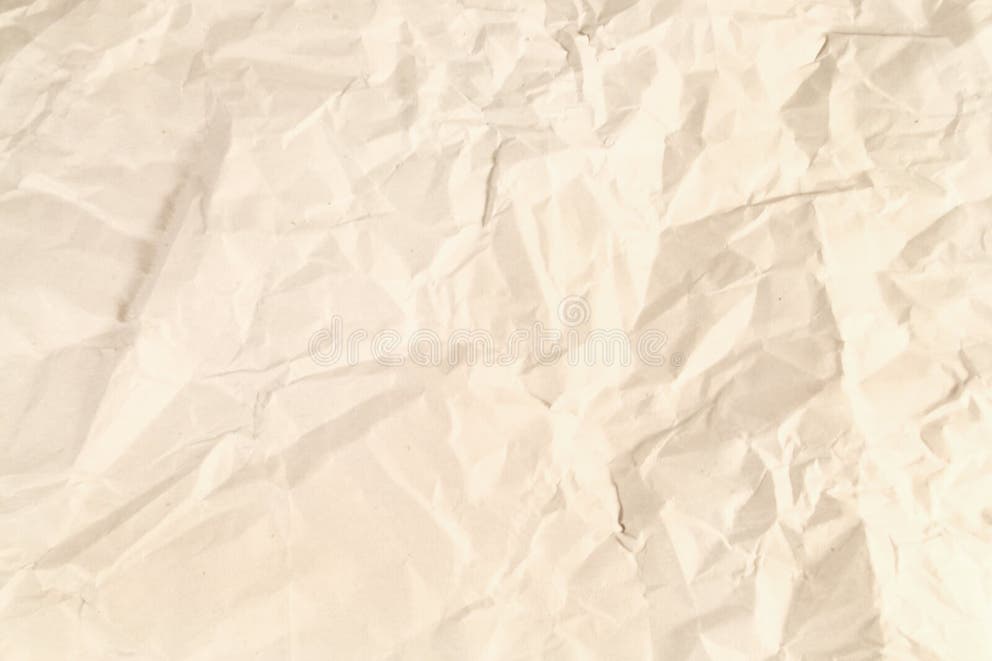 Rumpled paper stock photo. Image of rumpled, brown, paper - 12131862