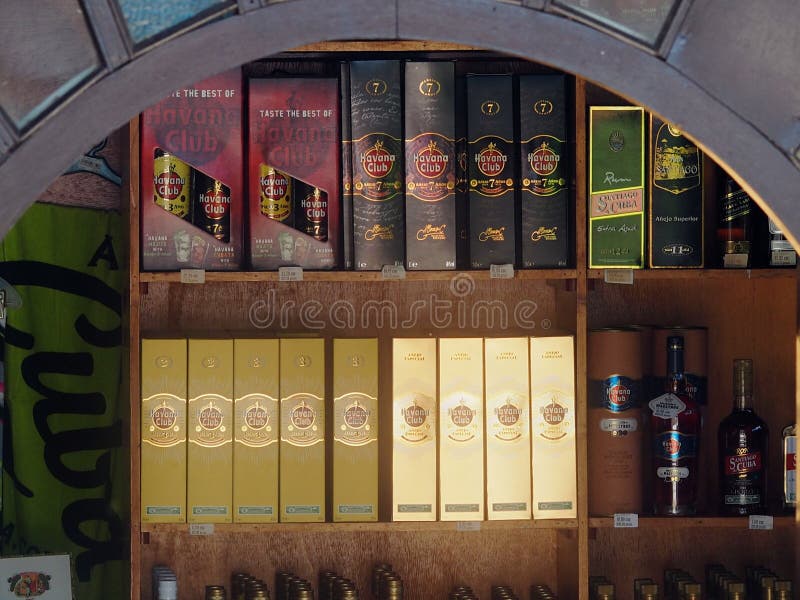 Rums of Cuba editorial photo. Image of industry, boxes - 63996361