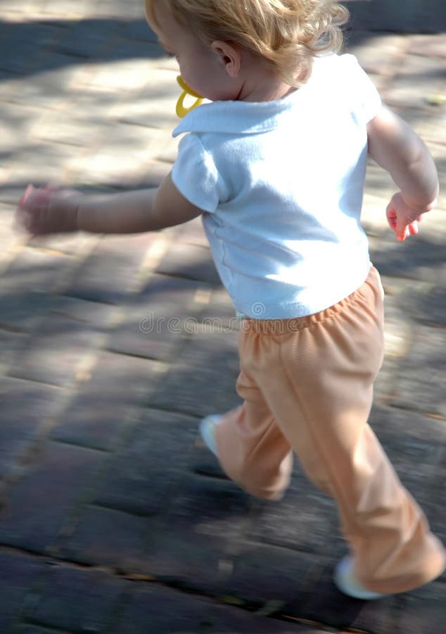 Run Baby Run stock image. Image of launch, energetic, girl - 873093