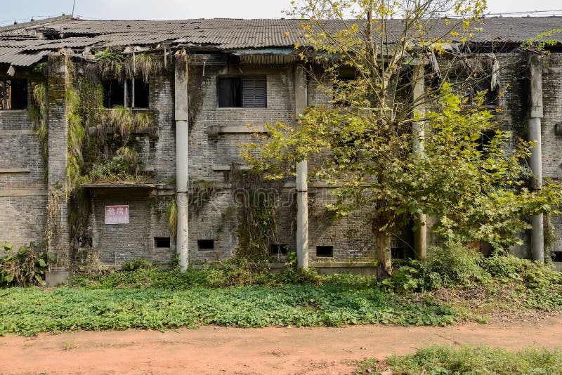 Run-down Abandoned Auditorium of 1960s Editorial Stock Image - Image of ...