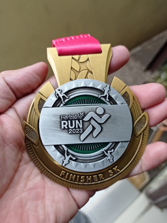 Run Finisher Medal editorial stock photo. Image of medal - 300117723