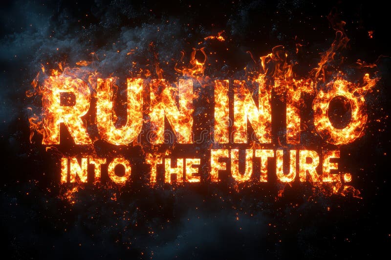 Run into the Future an Ignition of Endless Possibilities and Unbounded ...
