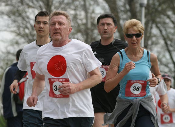 Run for Japan editorial stock photo. Image of athletics - 19022438
