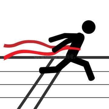 Running Stick Man Black Background Stock Illustrations – 338 Running ...