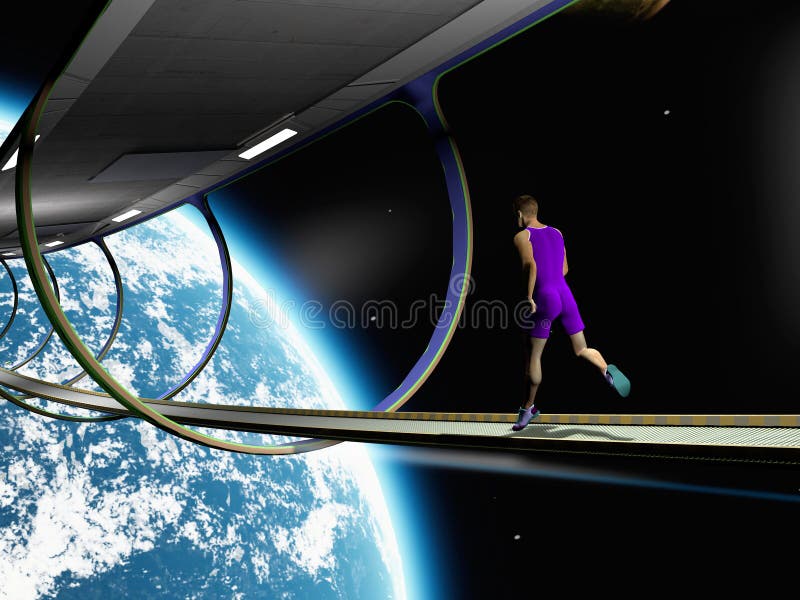 Spaceship crew stock illustration. Illustration of crop - 10236802