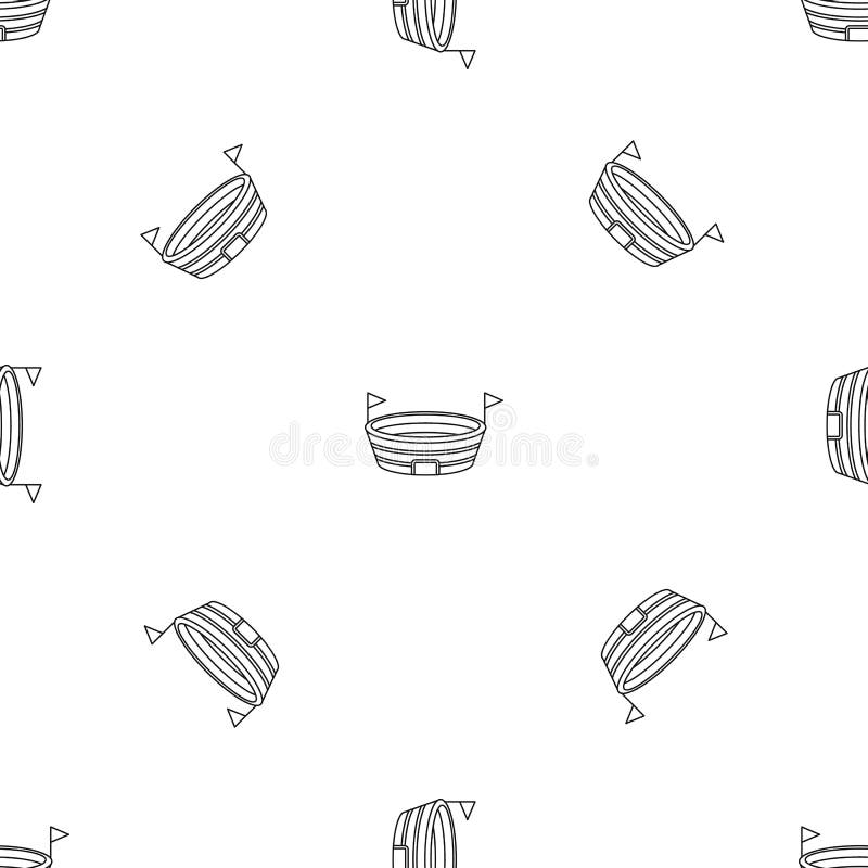 Run Sport Arena Pattern Seamless Vector Stock Vector - Illustration of ...