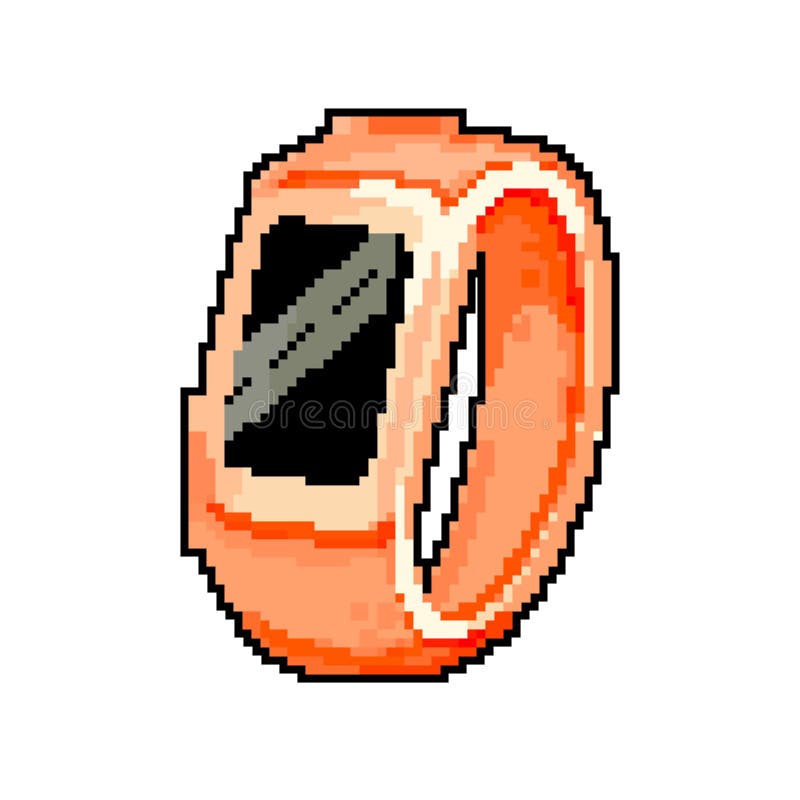 Run Watch Tracker Game Pixel Art Vector Illustration Stock Vector ...