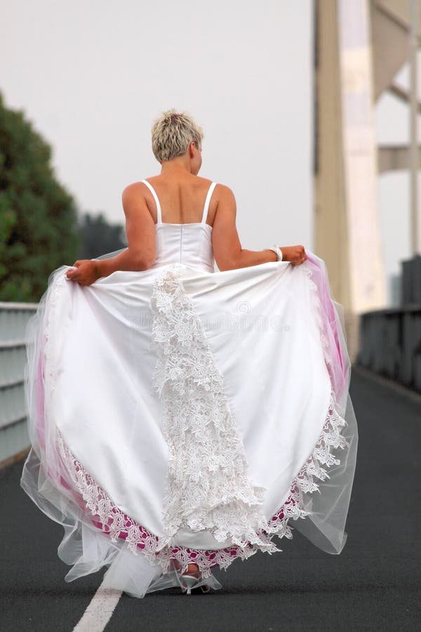 Runaway bride stock photo. Image of people, marriage - 15552004