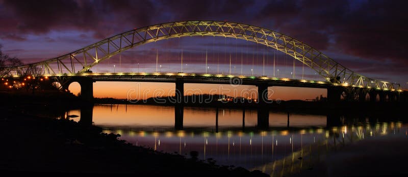 Runcorn Bridge stock photo. Image of liverpool, runcorn - 39917222