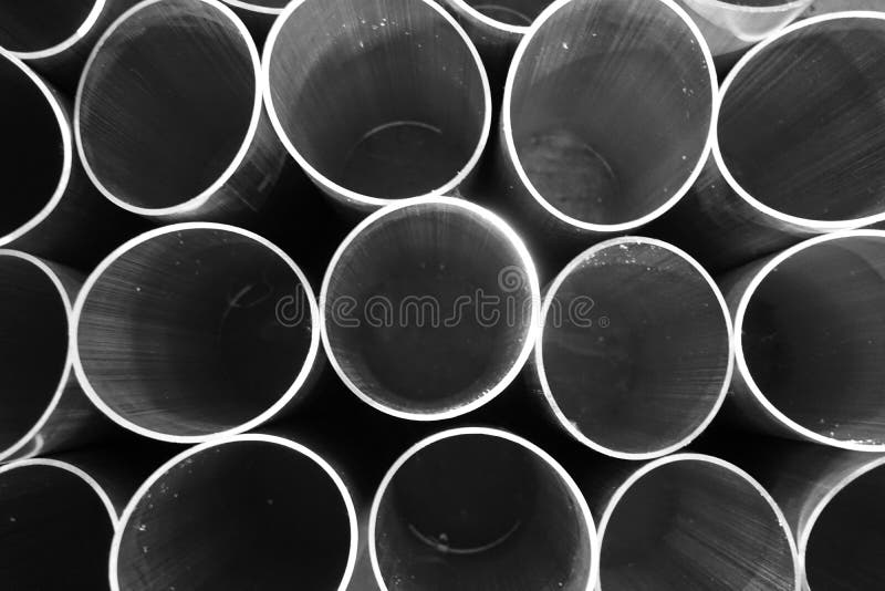 Rundes Metallrohr stockbild. Bild von rund, hintergrund - 123102083