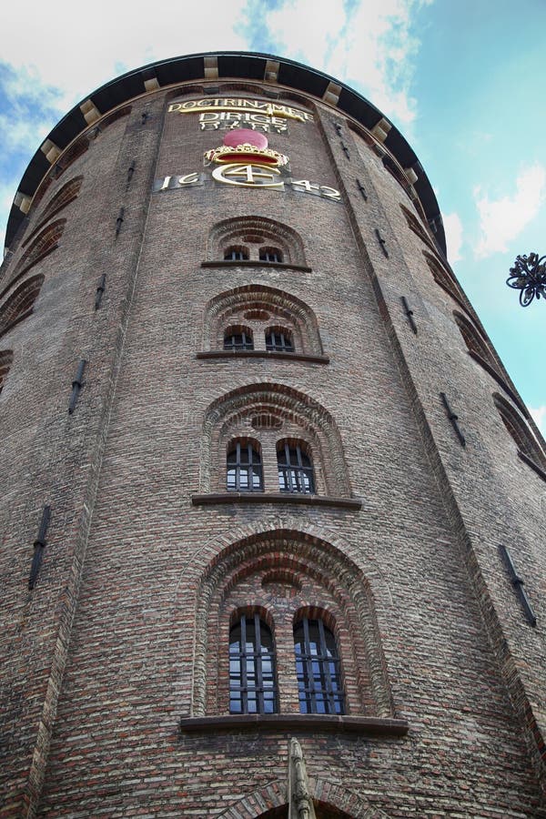 The Rundetaarn, Copenhagen, Denmark Editorial Image - Image of baroque ...