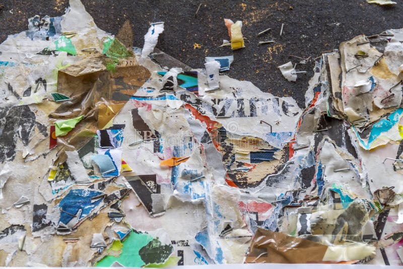 Rundown Paper Snippet Background Stock Image - Image of lumber, snippet ...