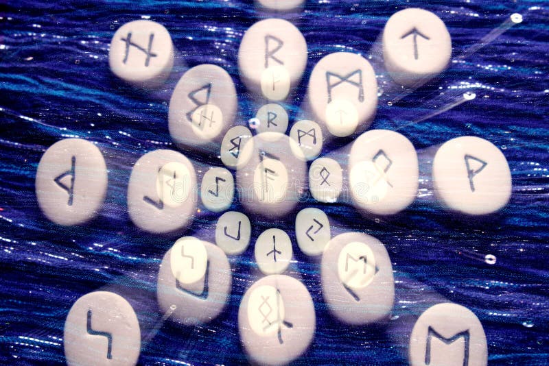 Rune Cast Star Pattern stock image. Image of ancient - 39987135
