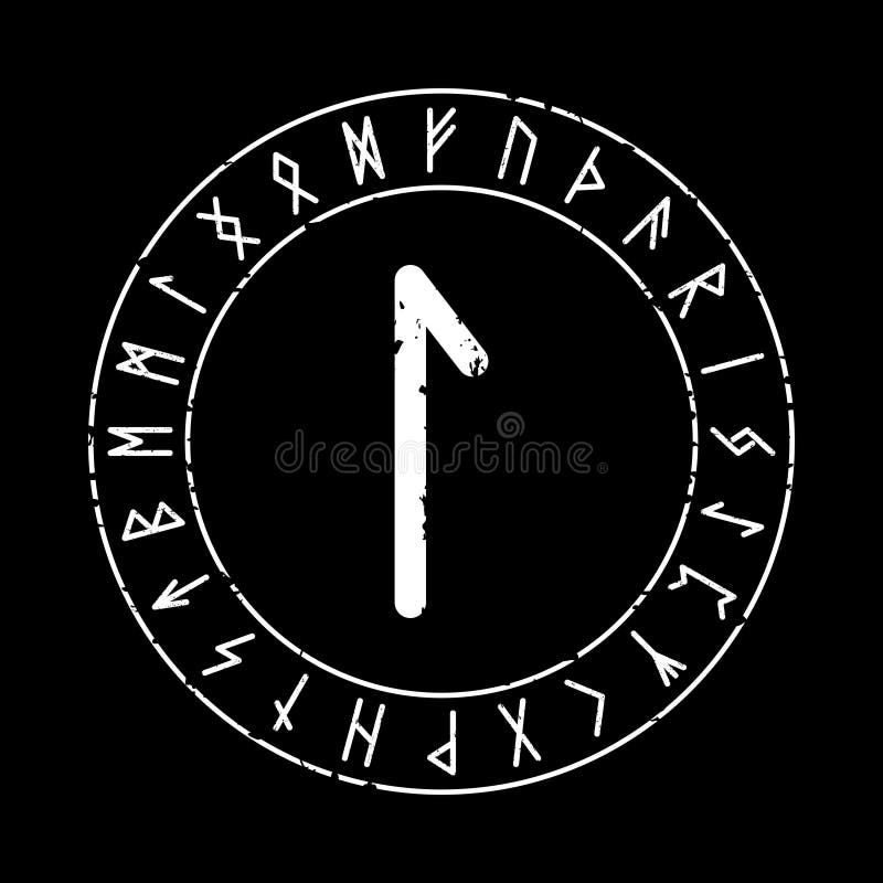 Laguz Rune. Ancient Scandinavian Runes. Runes Senior Futarka. Magic ...