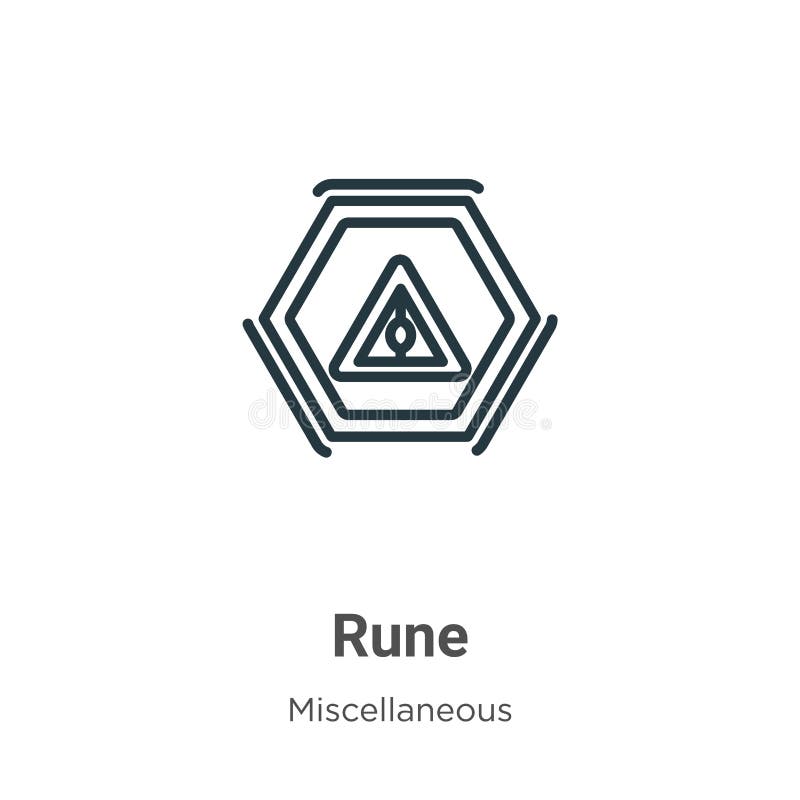 Rune Outline Stock Illustrations – 1,390 Rune Outline Stock ...