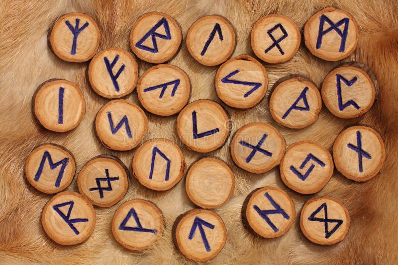 Rune set stock image. Image of meditating, close, alternative - 3986147