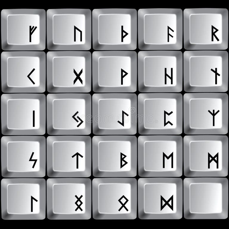 Rune Engraving Stock Illustrations – 360 Rune Engraving Stock ...