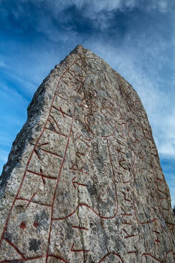 Runenstein stockbild. Bild von rune, skandinavisch, runen - 32196127