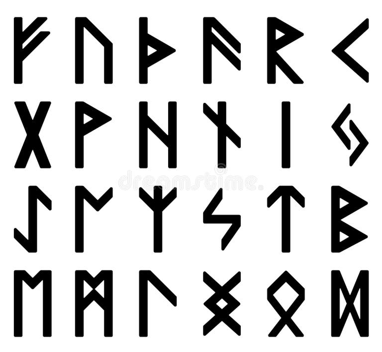 Vector Runes Stock Illustrations – 7,726 Vector Runes Stock ...