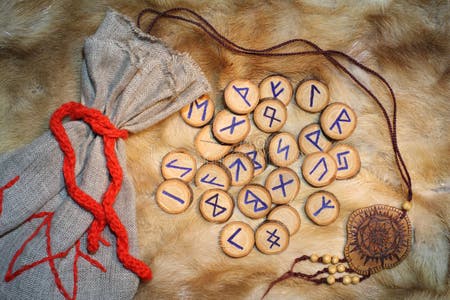 Runes stock image. Image of hope, forecasting, handmade - 3718341