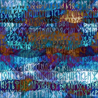 Runic Texture Stock Illustrations – 617 Runic Texture Stock ...