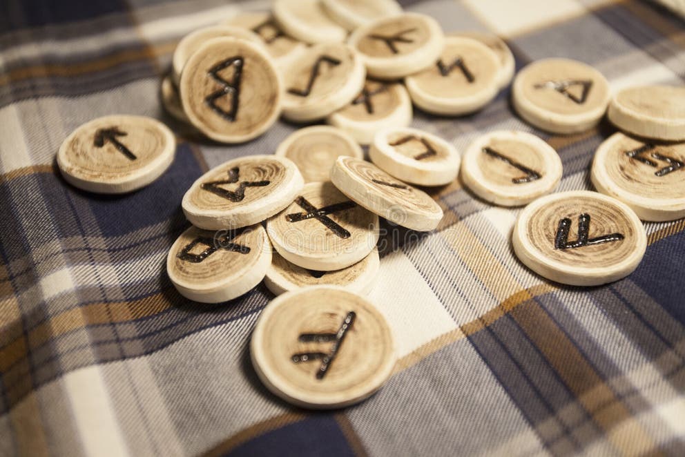 Runes stock photo. Image of telling, runes, hope, beads - 49461874